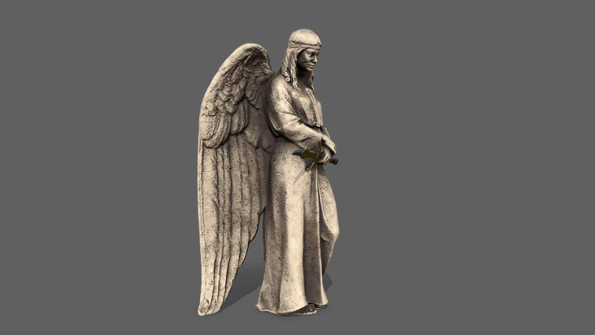 Angel - 3D Model by Gizem Dilara Tek