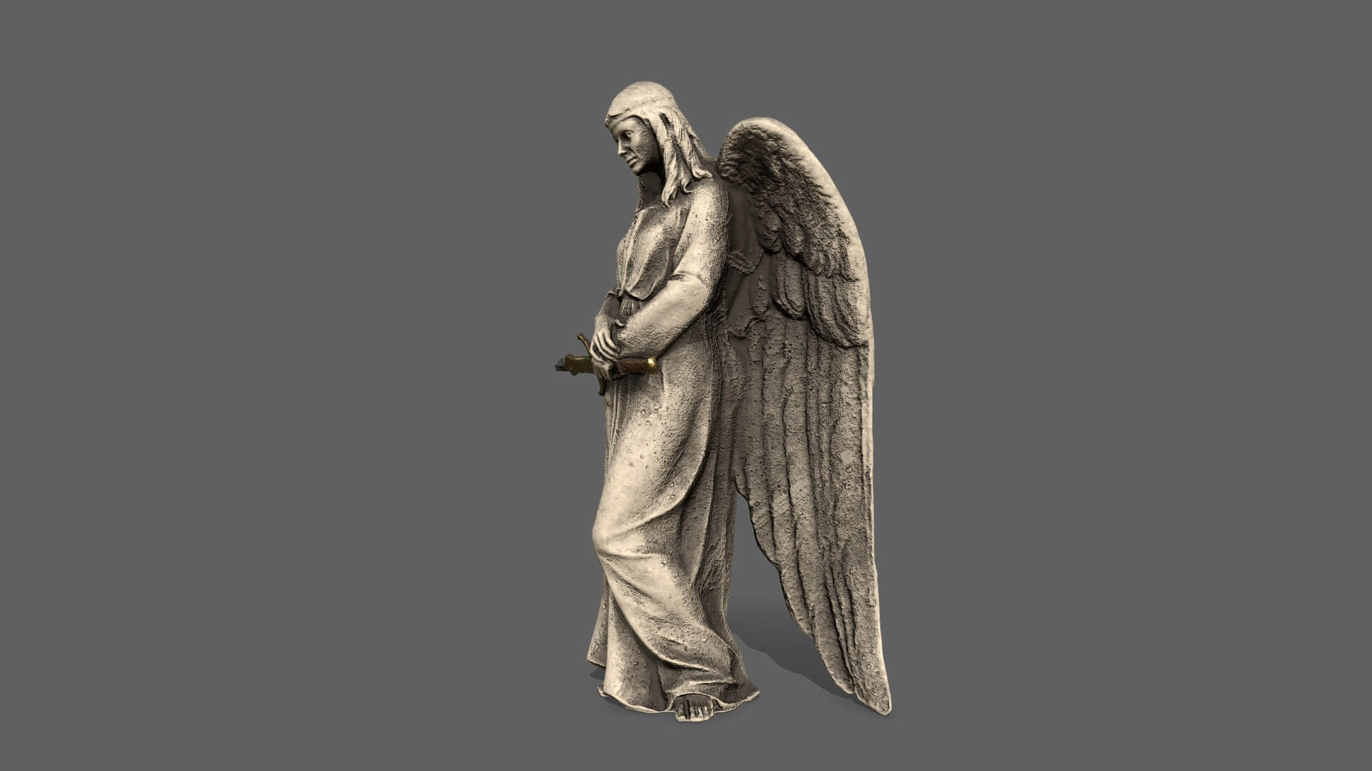 Angel - 3D Model by Gizem Dilara Tek