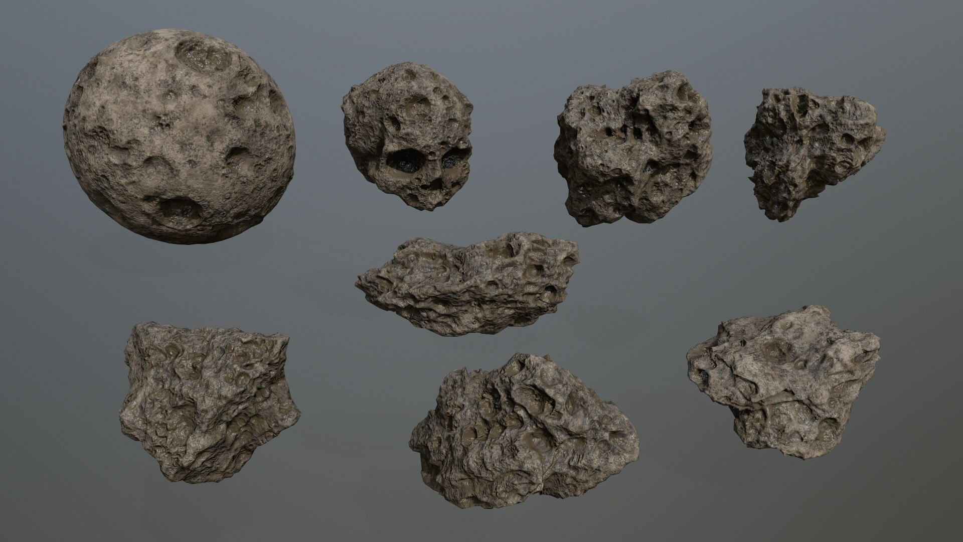 Asteroid 3d Models School Project
