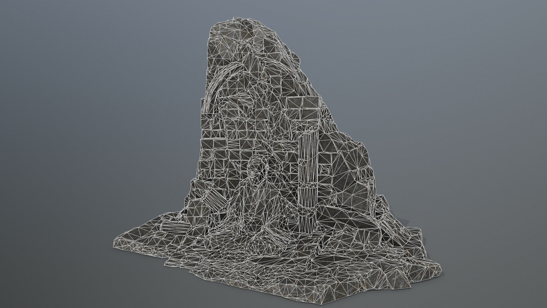 Buddha Rock - 3D Model by Gizem Dilara Tek