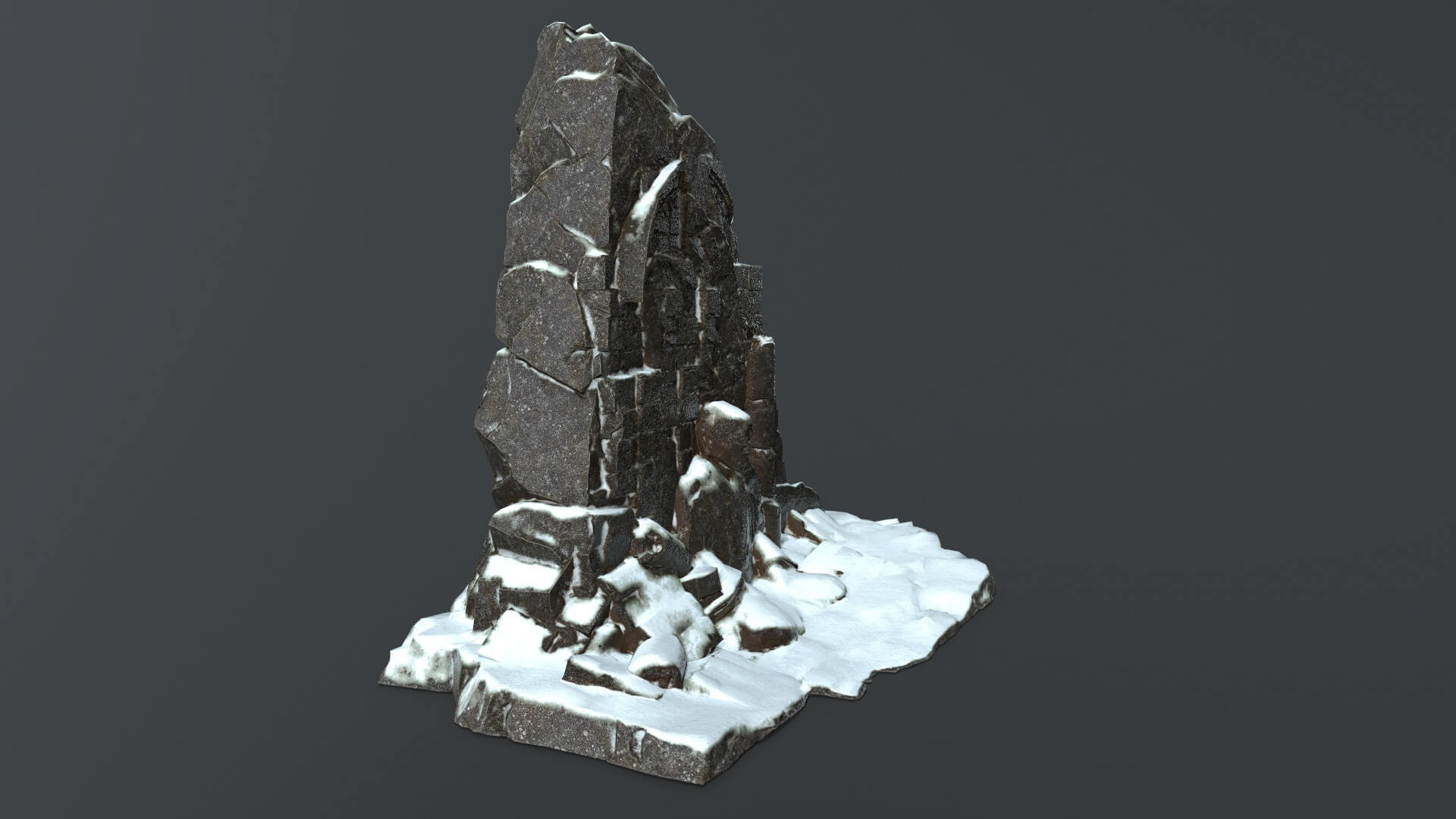 Buddha Rock - 3D Model by Gizem Dilara Tek