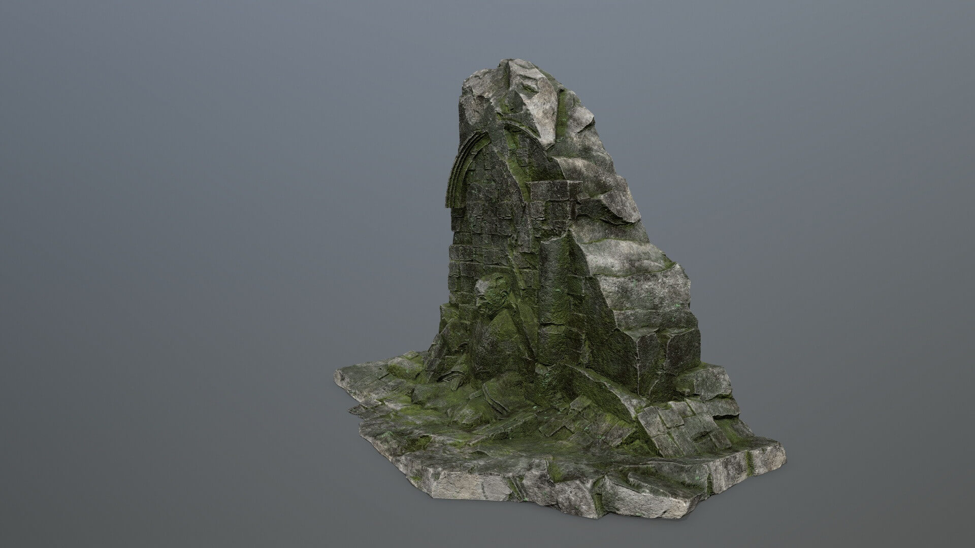 Buddha Rock - 3D Model by Gizem Dilara Tek