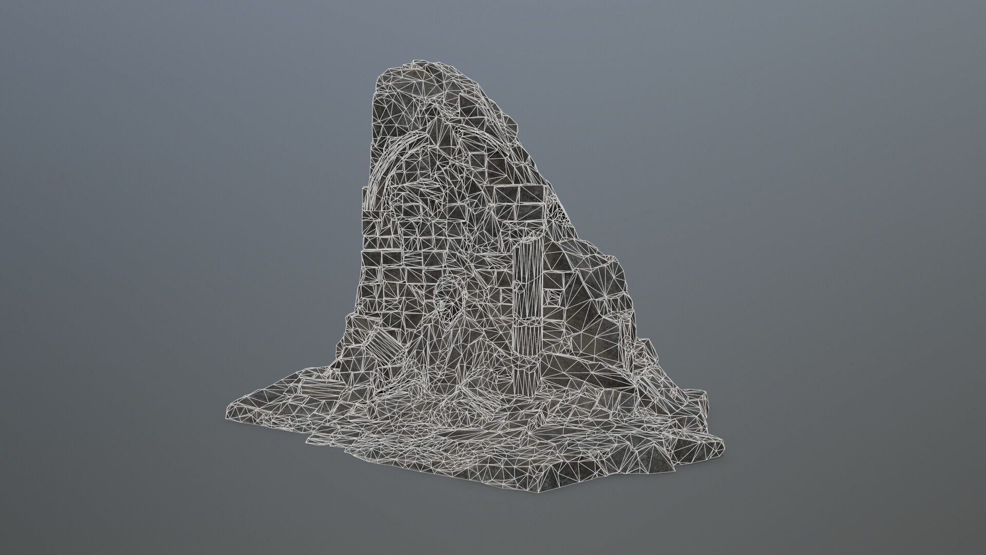 Buddha Rock - 3D Model by Gizem Dilara Tek