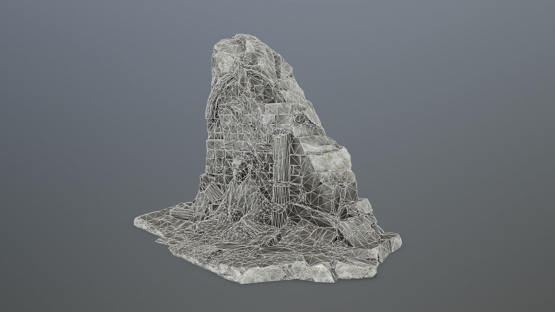 Buddha Rock - 3D Model by Gizem Dilara Tek