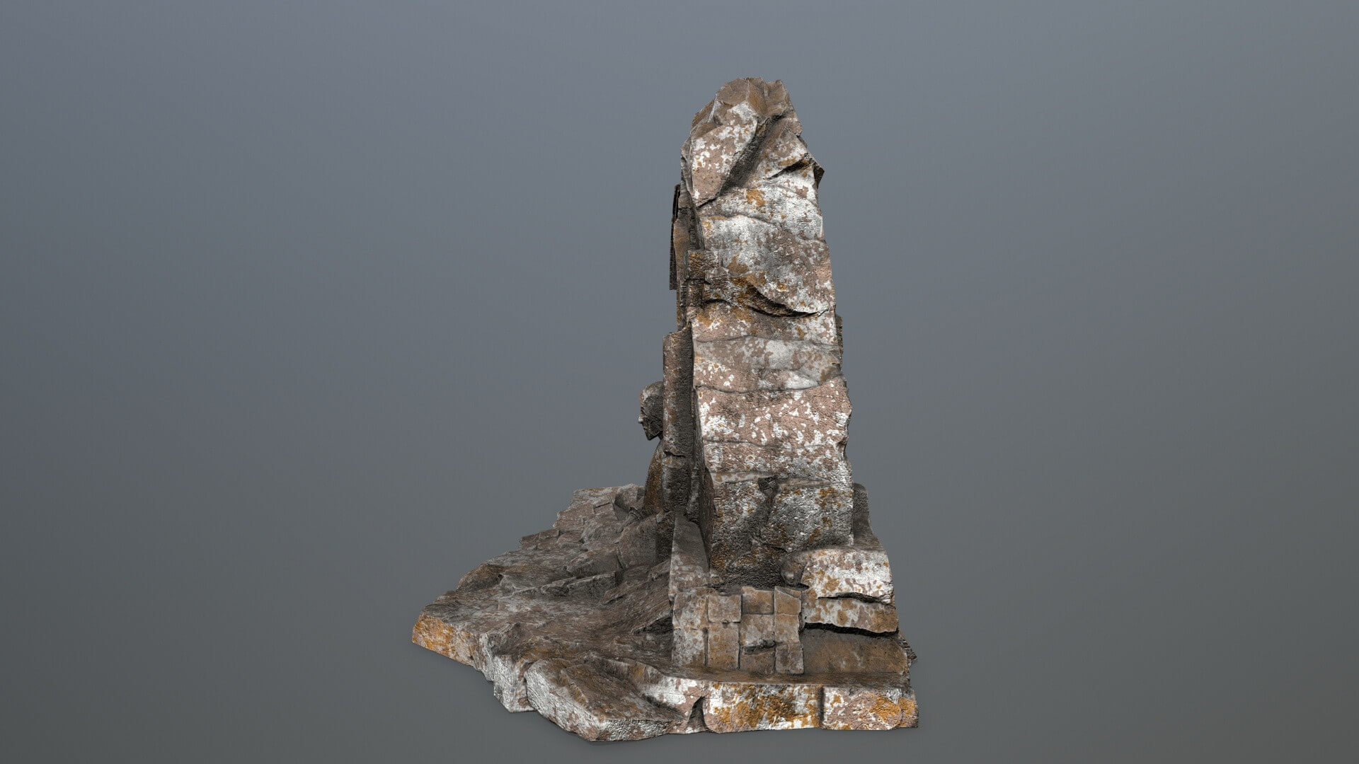 Buddha Rock - 3D Model by Gizem Dilara Tek