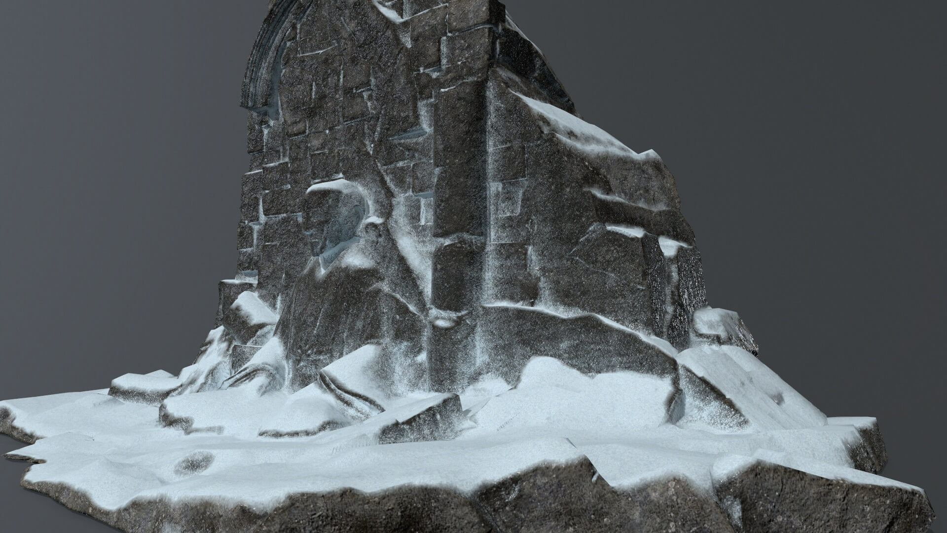 Buddha Rock - 3D Model by Gizem Dilara Tek