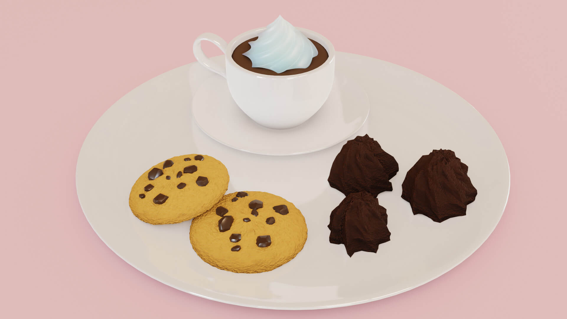 Cookies - 3D Model by Gizem Dilara Tek