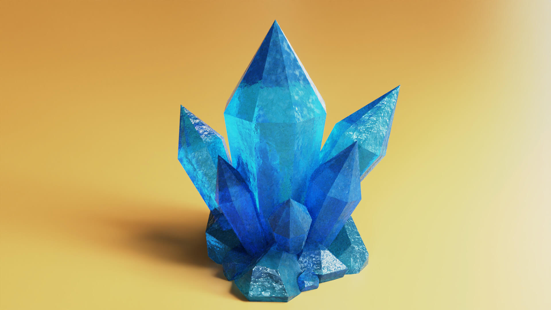 Crystal - 3D Model by Gizem Dilara Tek