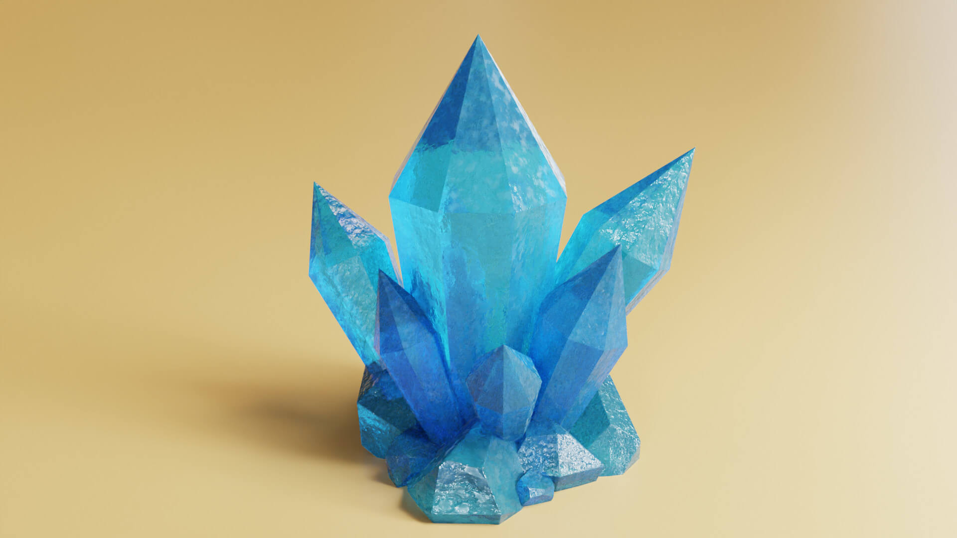 Crystal - 3D Model by Gizem Dilara Tek