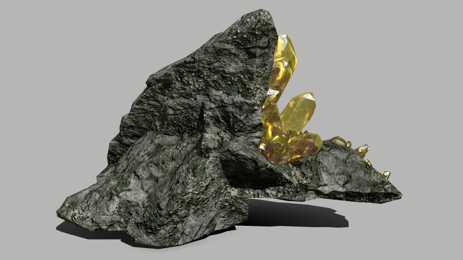 Crystal Set - 3D Model by Gizem Dilara Tek