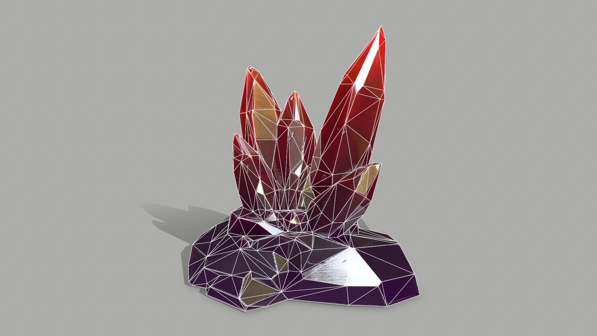 Crystal Set - 3D Model by Gizem Dilara Tek