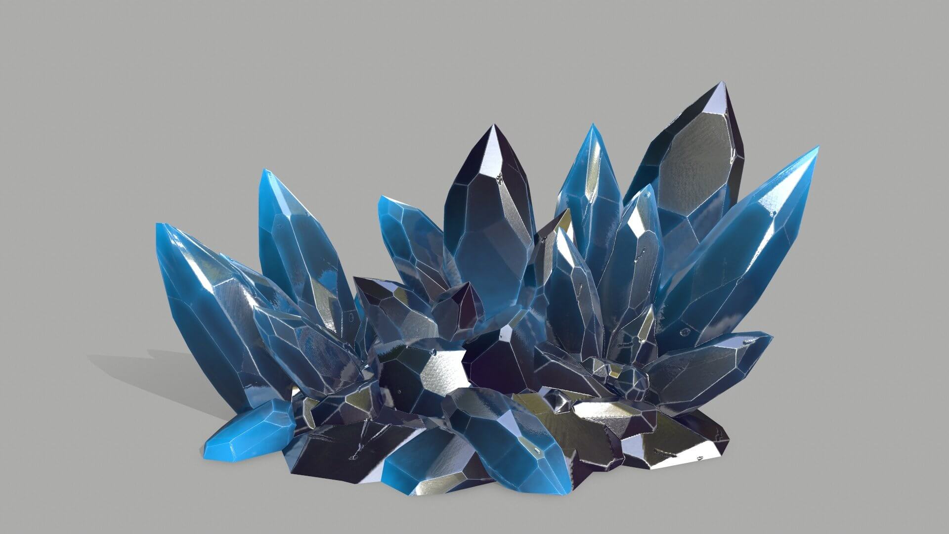 Crystal Set - 3D Model by Gizem Dilara Tek
