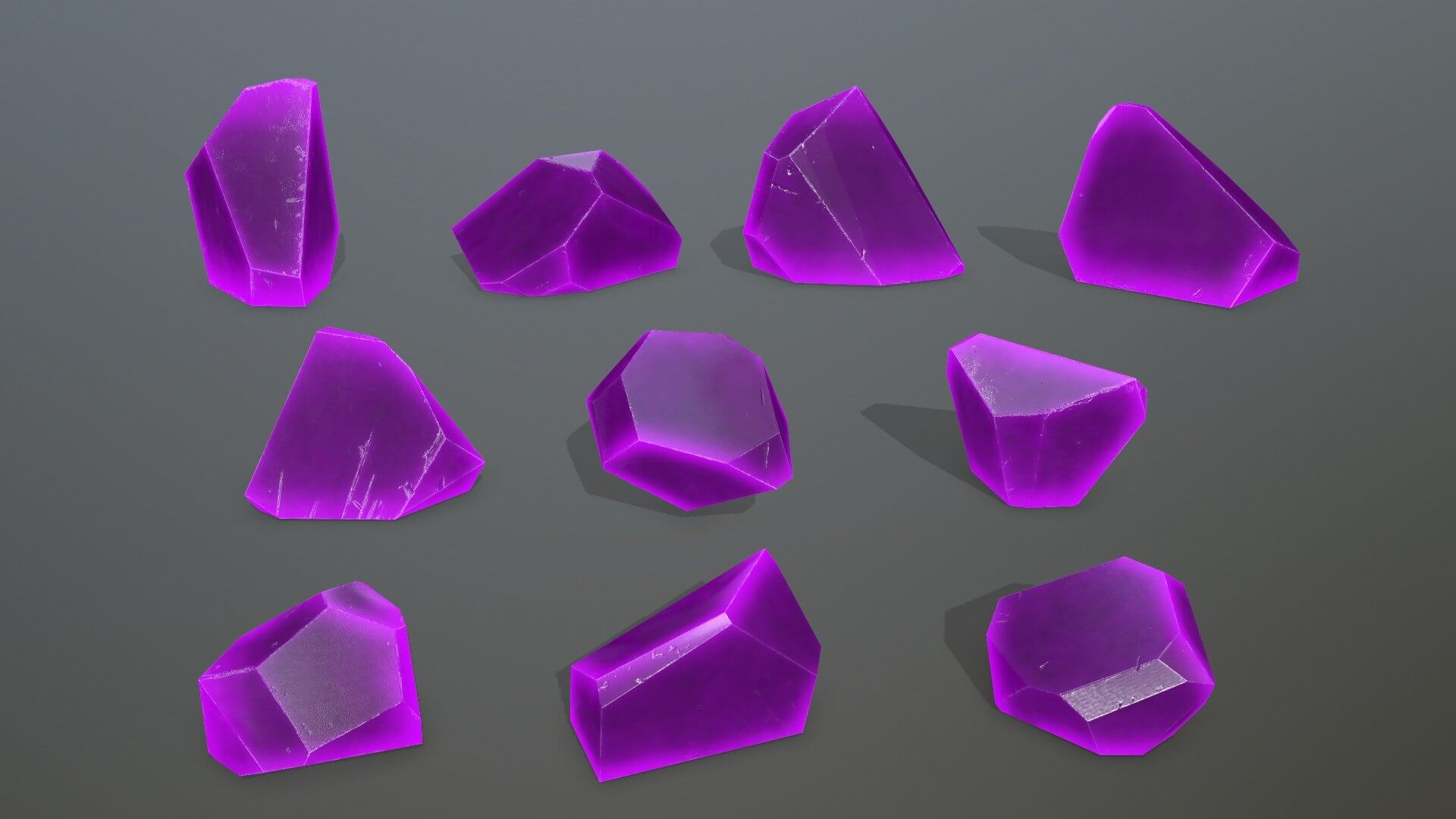 Crystal Set - 3D Model by Gizem Dilara Tek