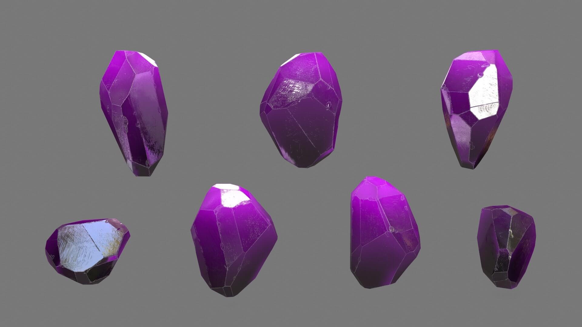 Crystal - 3D Model by Gizem Dilara Tek