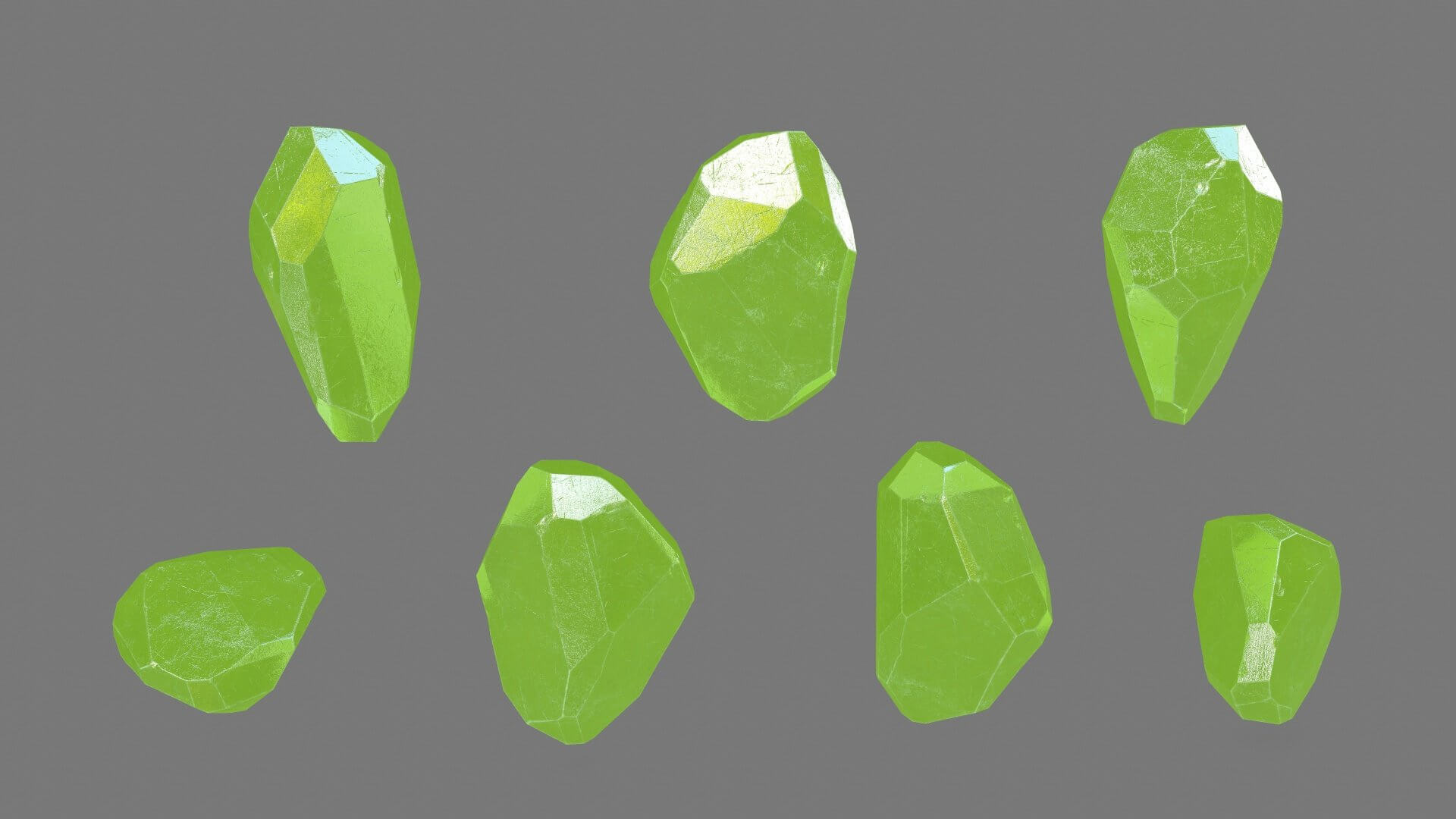 Crystal - 3D Model by Gizem Dilara Tek