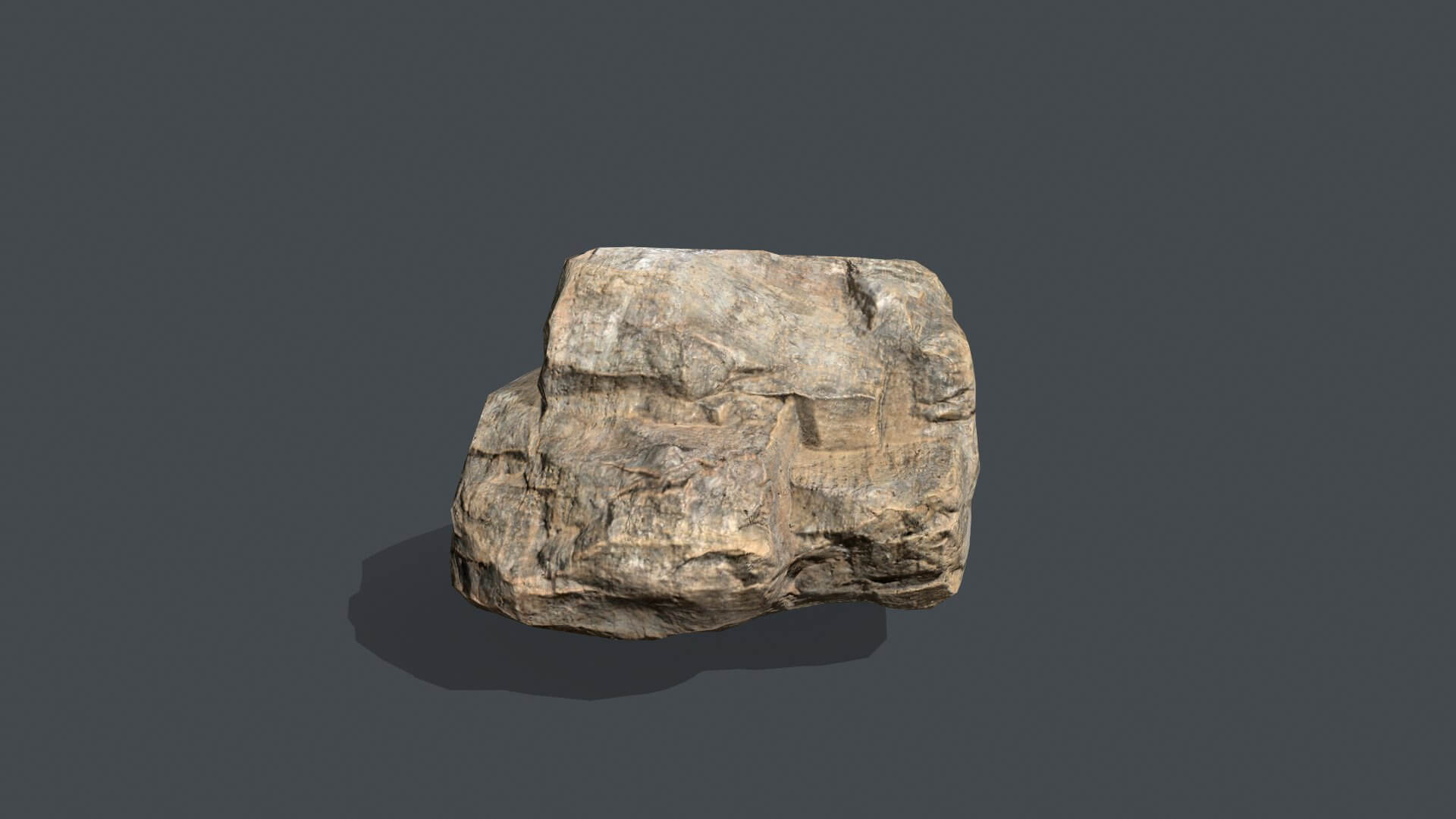 Rock - Free 3D Model by Gizem Dilara Tek