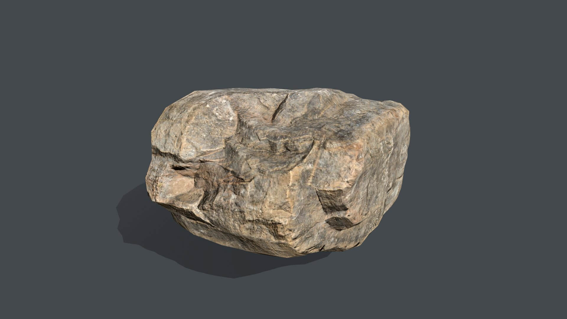 Rock - Free 3D Model by Gizem Dilara Tek
