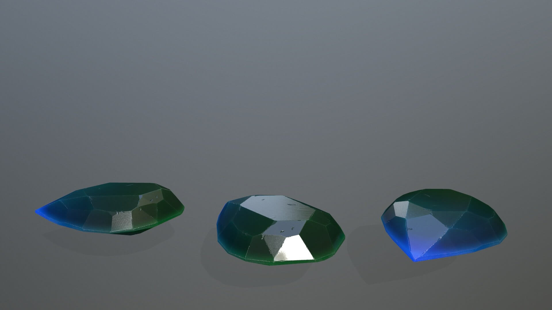 Gem Set - 3D Model by Gizem Dilara Tek