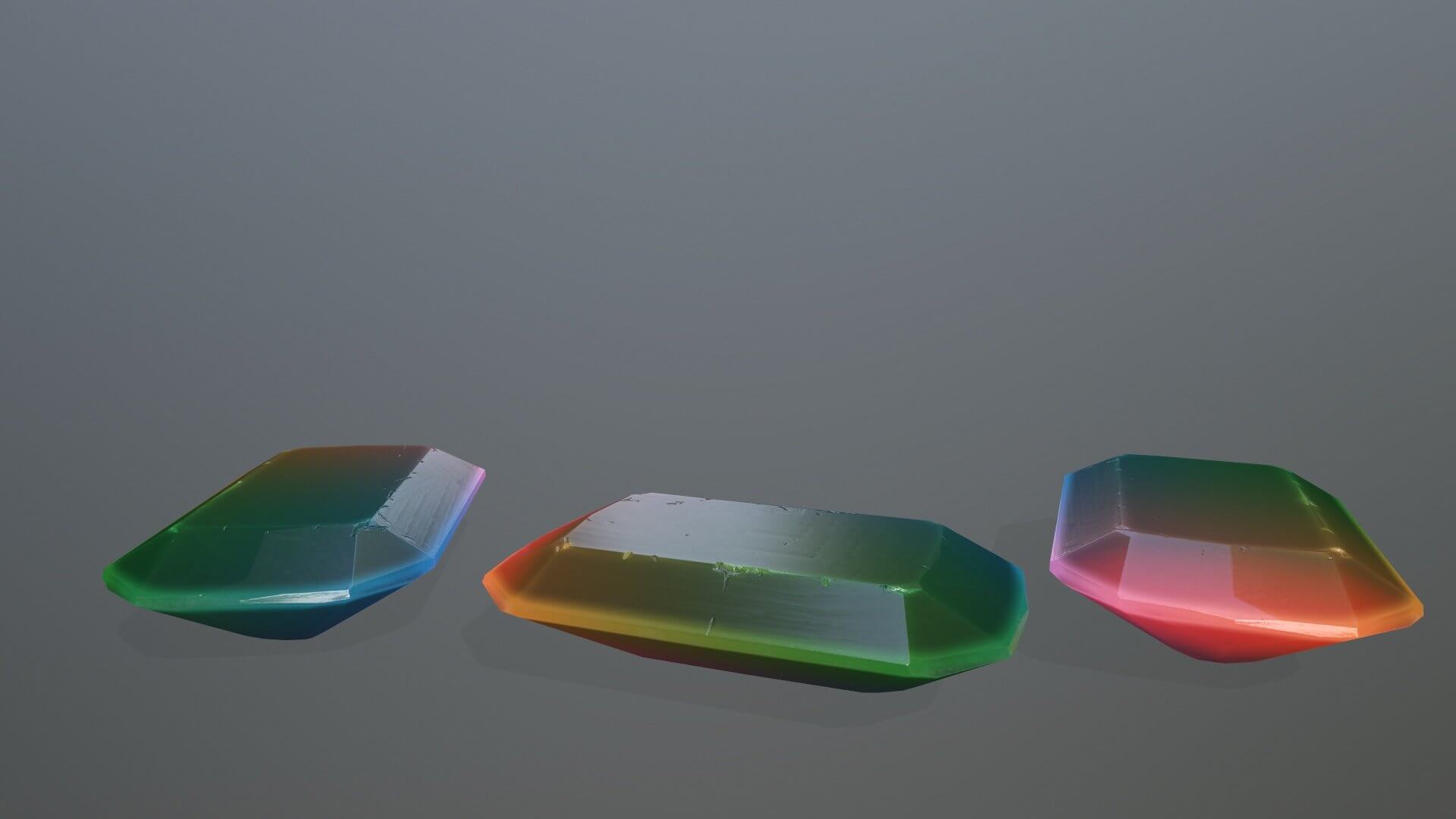 Gem Set - 3D Model by Gizem Dilara Tek