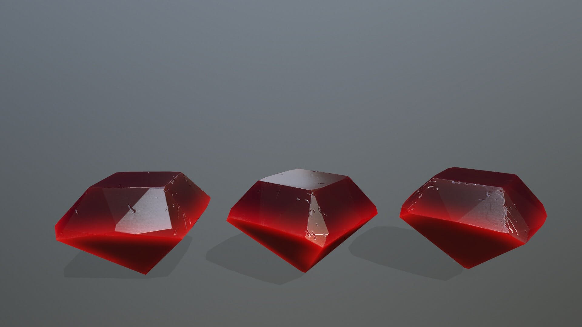 Gem Set - 3D Model by Gizem Dilara Tek