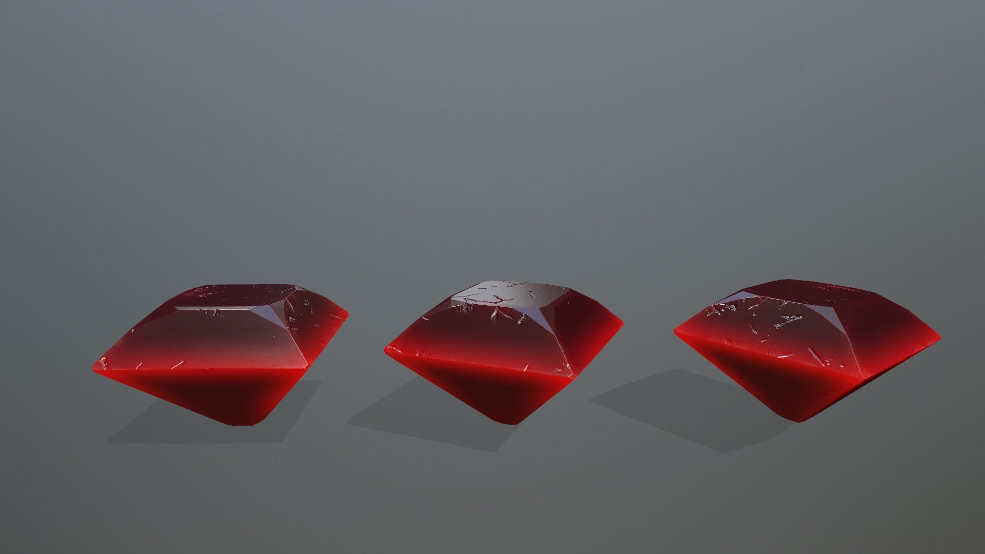 Gem Set - 3D Model by Gizem Dilara Tek