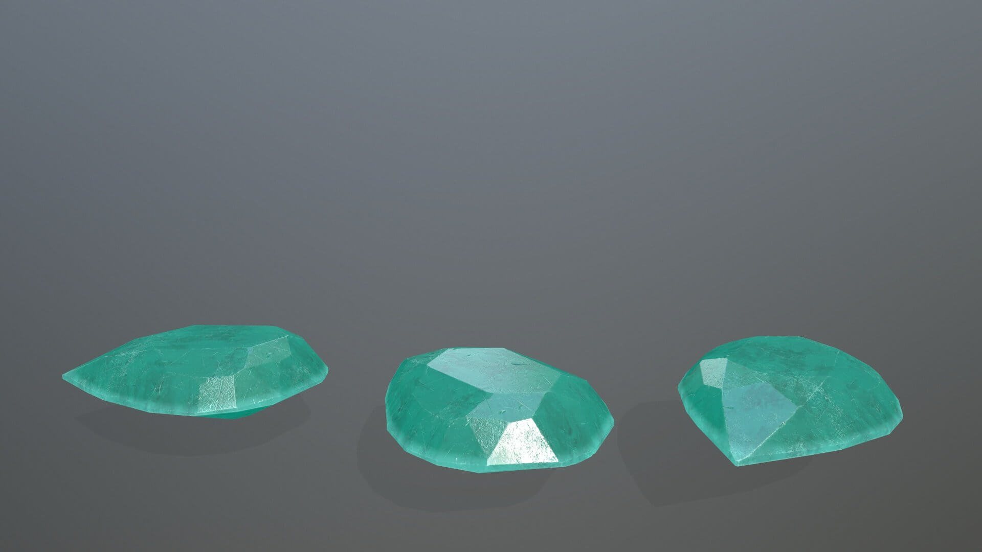 Gem Set - 3D Model by Gizem Dilara Tek