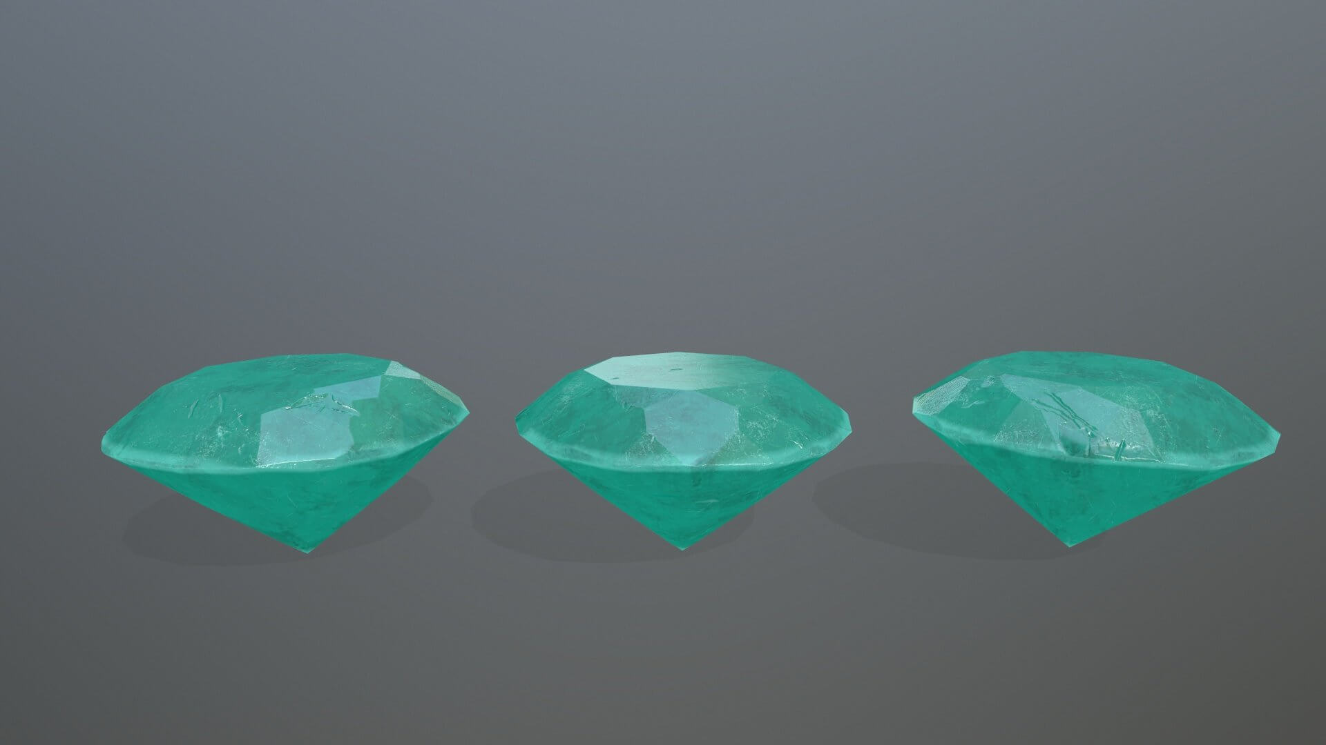 Gem Set - 3D Model by Gizem Dilara Tek
