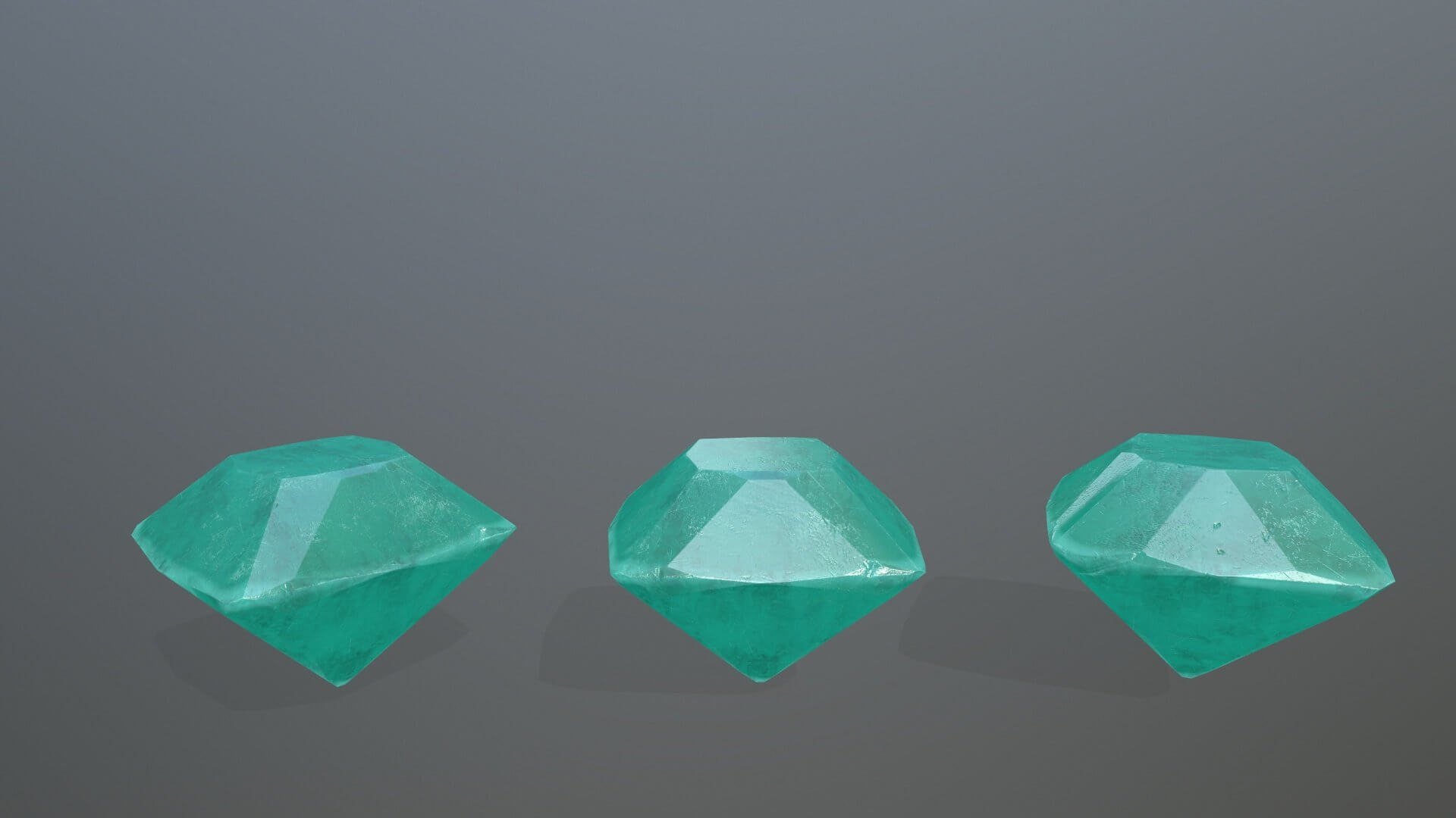 Gem Set - 3D Model by Gizem Dilara Tek