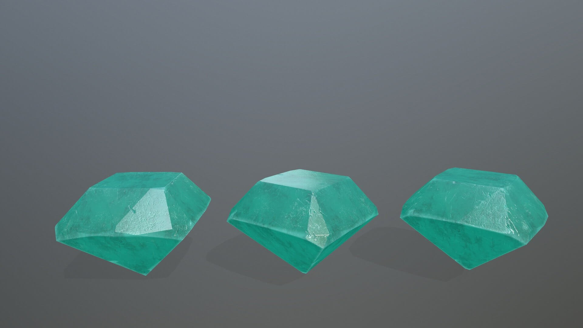 Gem Set - 3D Model by Gizem Dilara Tek