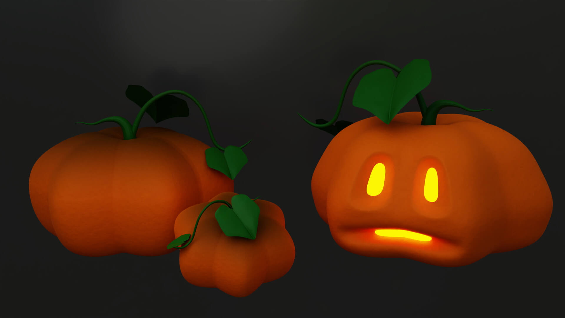 Halloween Pumpkin - 3D Model by Gizem Dilara Tek