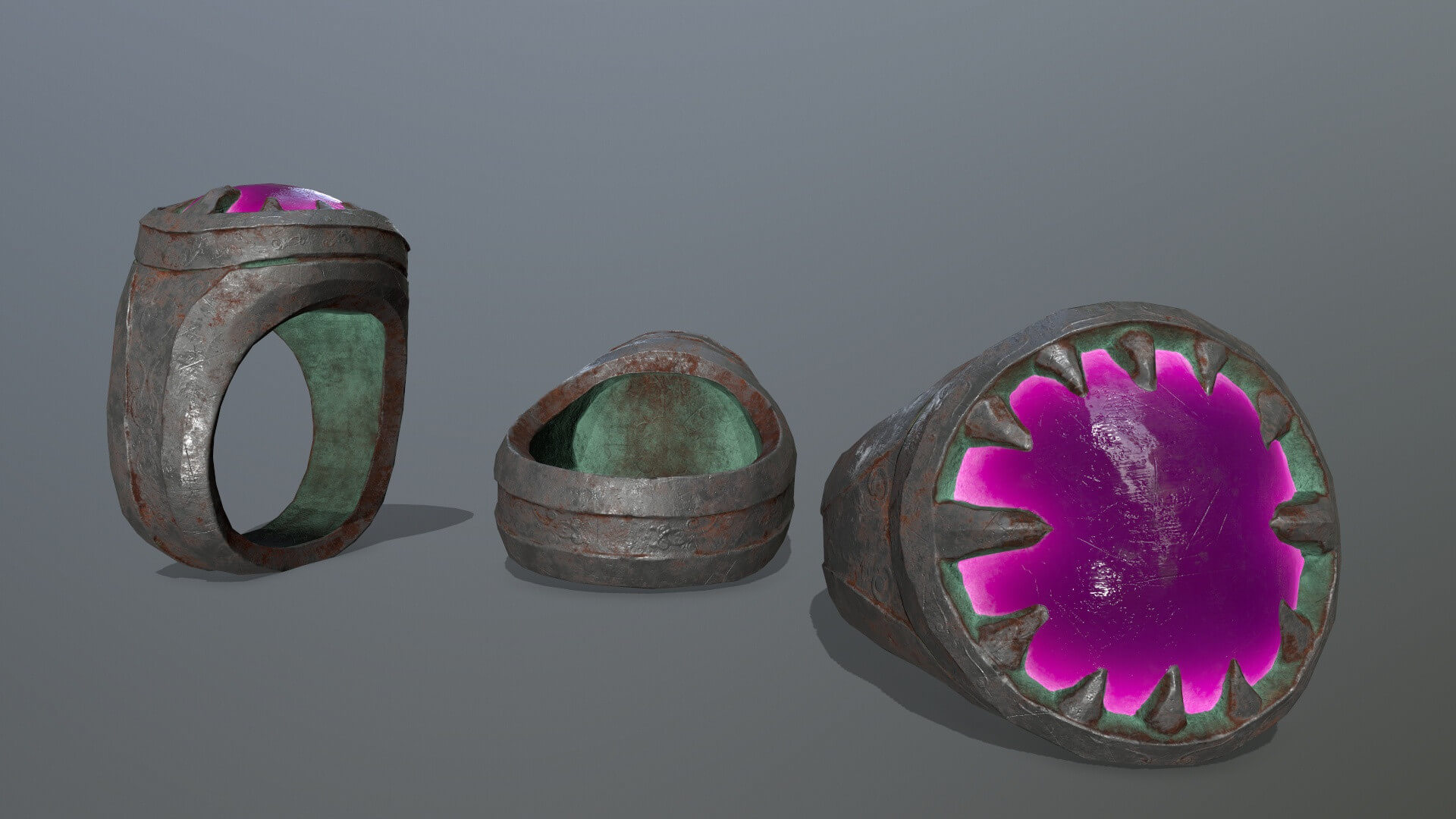 Heal Ring 7 - 3D Model by Gizem Dilara Tek