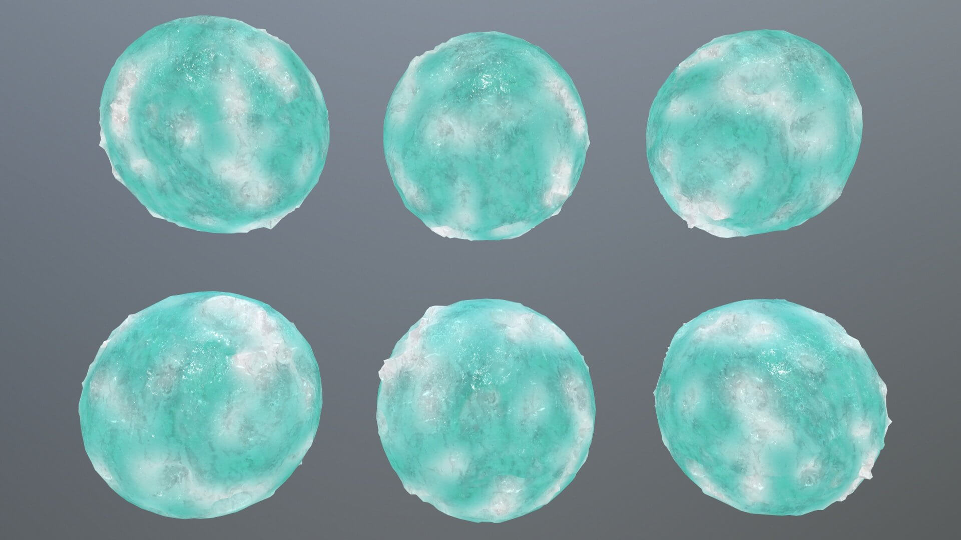 Ice Asteroid Texture