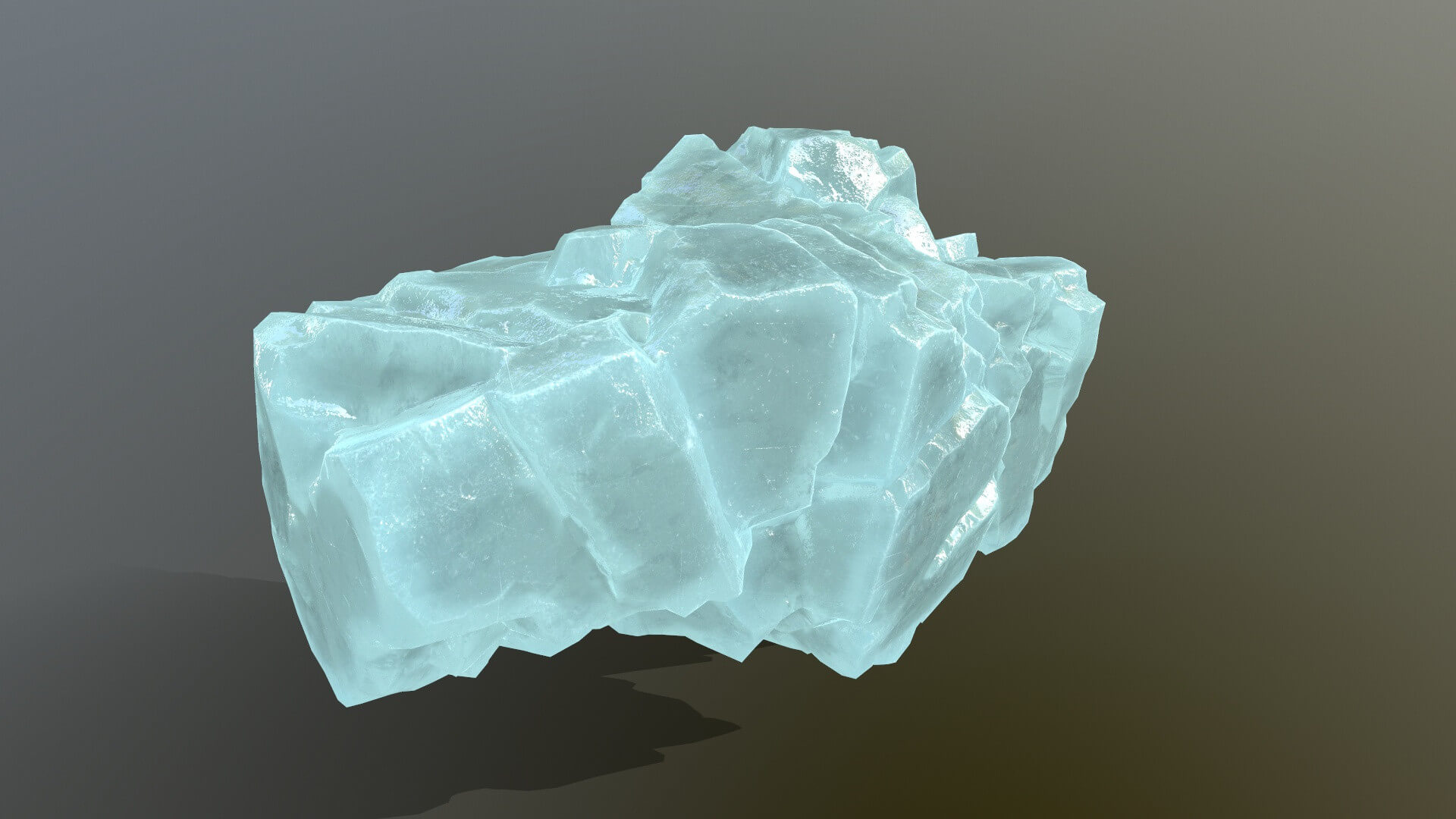 Ice Rock - 3D Model by Gizem Dilara Tek