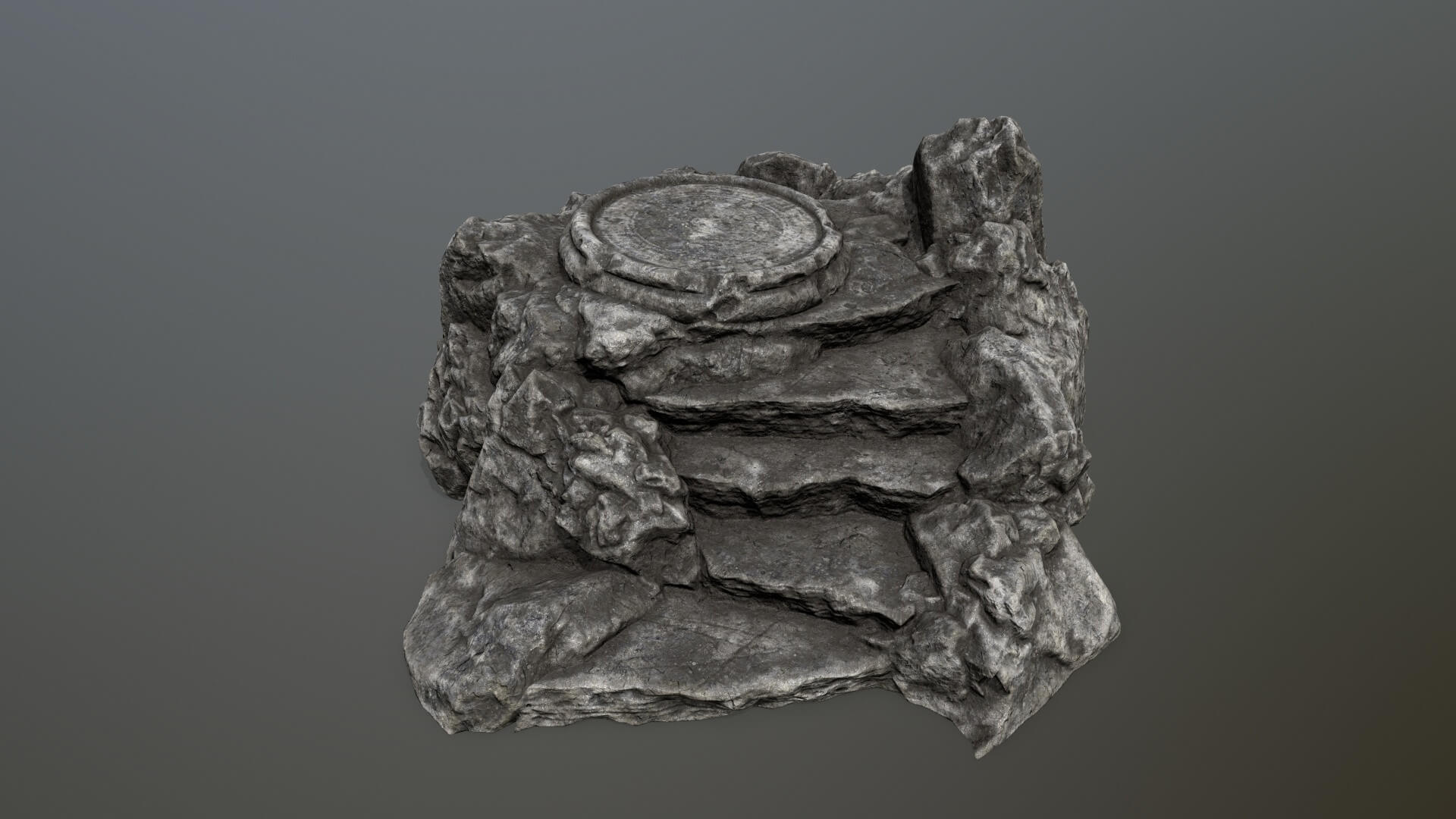 Ladder Ruin 6 - 3D Model by Gizem Dilara Tek