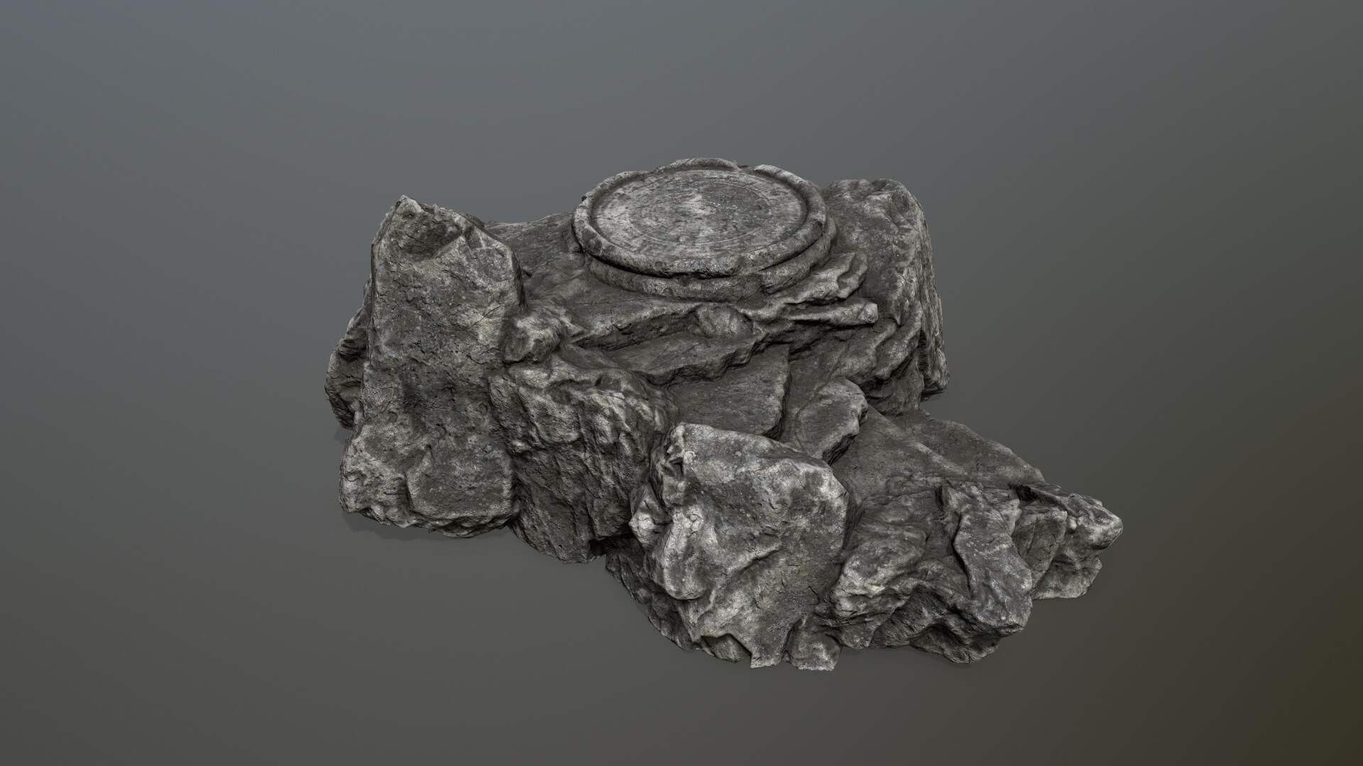 Ladder Ruin 6 - 3D Model by Gizem Dilara Tek