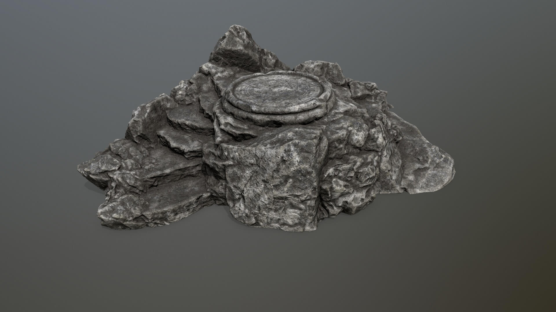 Ladder Ruin 6 - 3D Model by Gizem Dilara Tek
