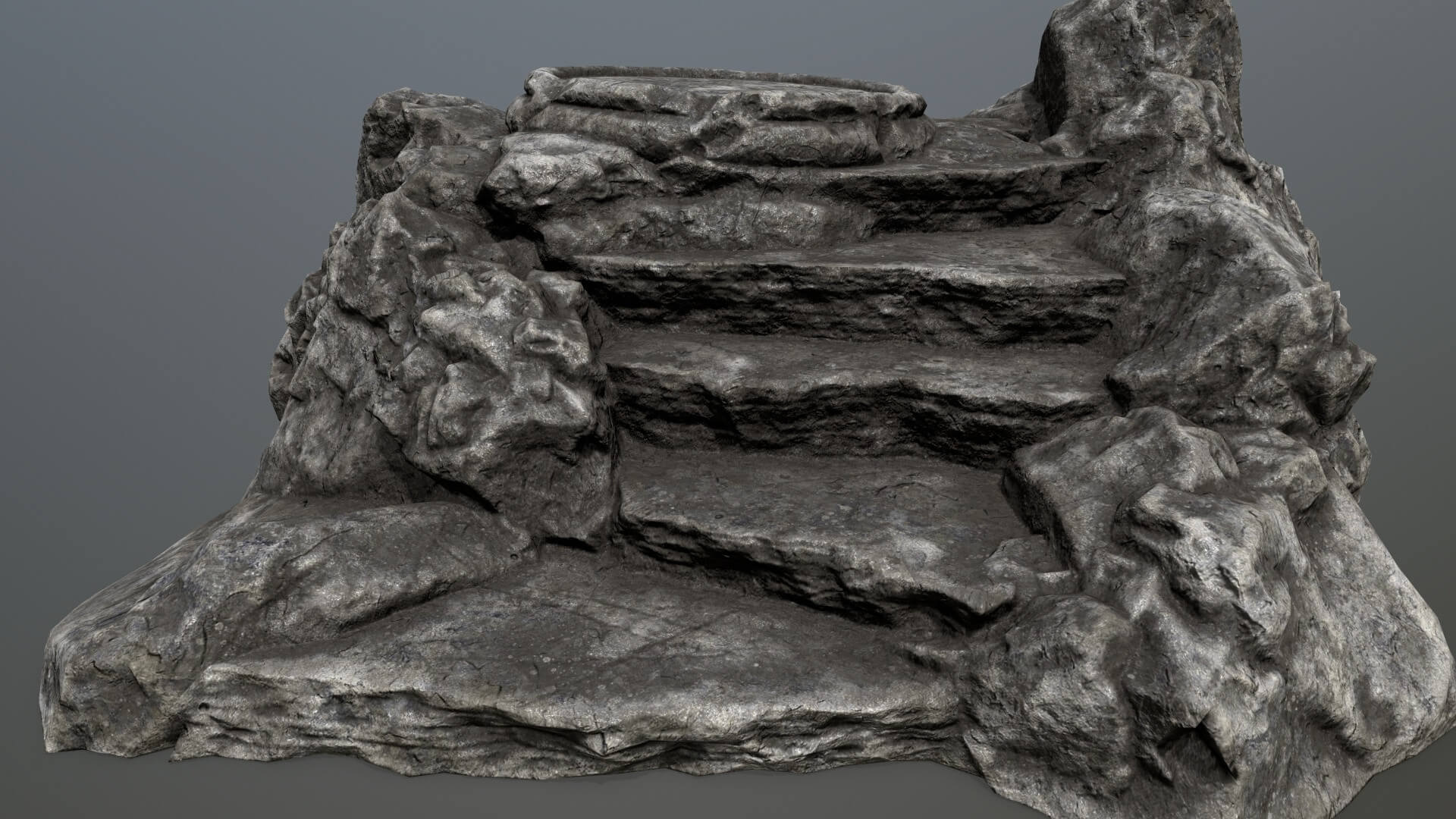 Ladder Ruin 6 - 3D Model by Gizem Dilara Tek