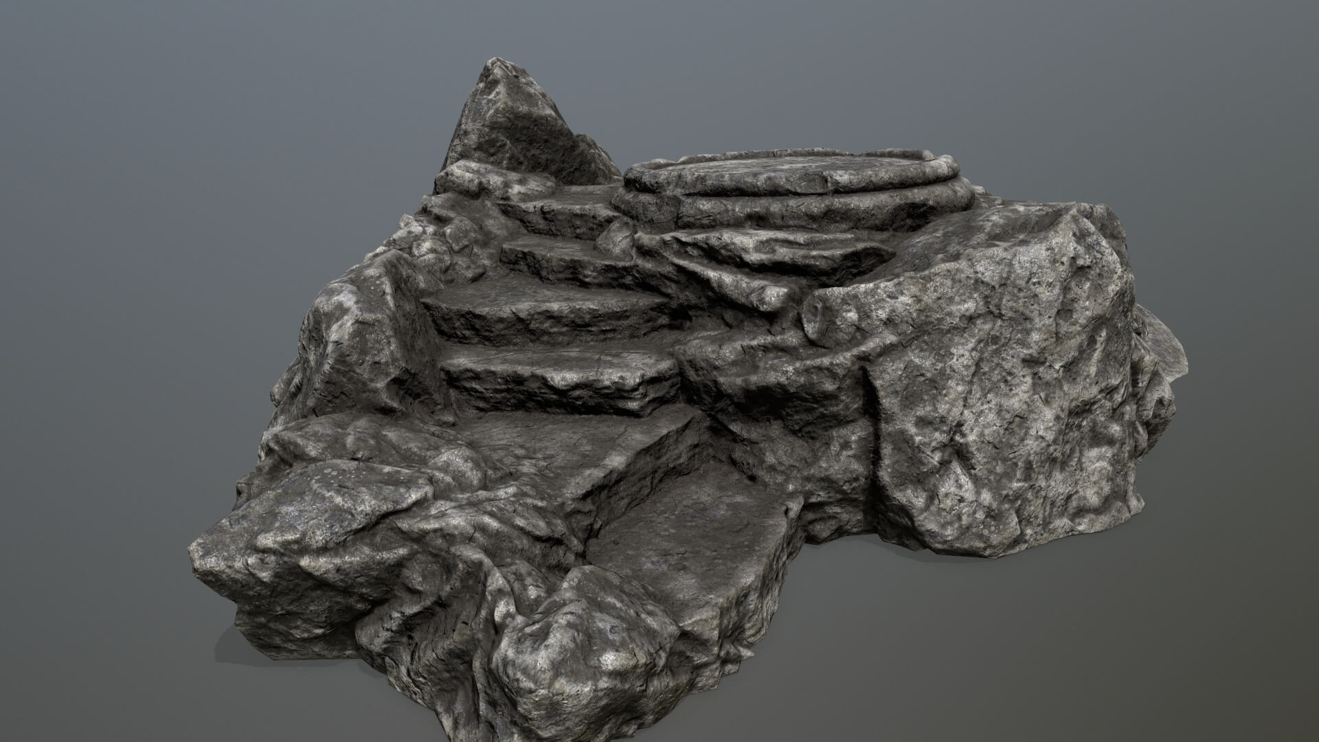 Ladder Ruin 6 - 3D Model by Gizem Dilara Tek
