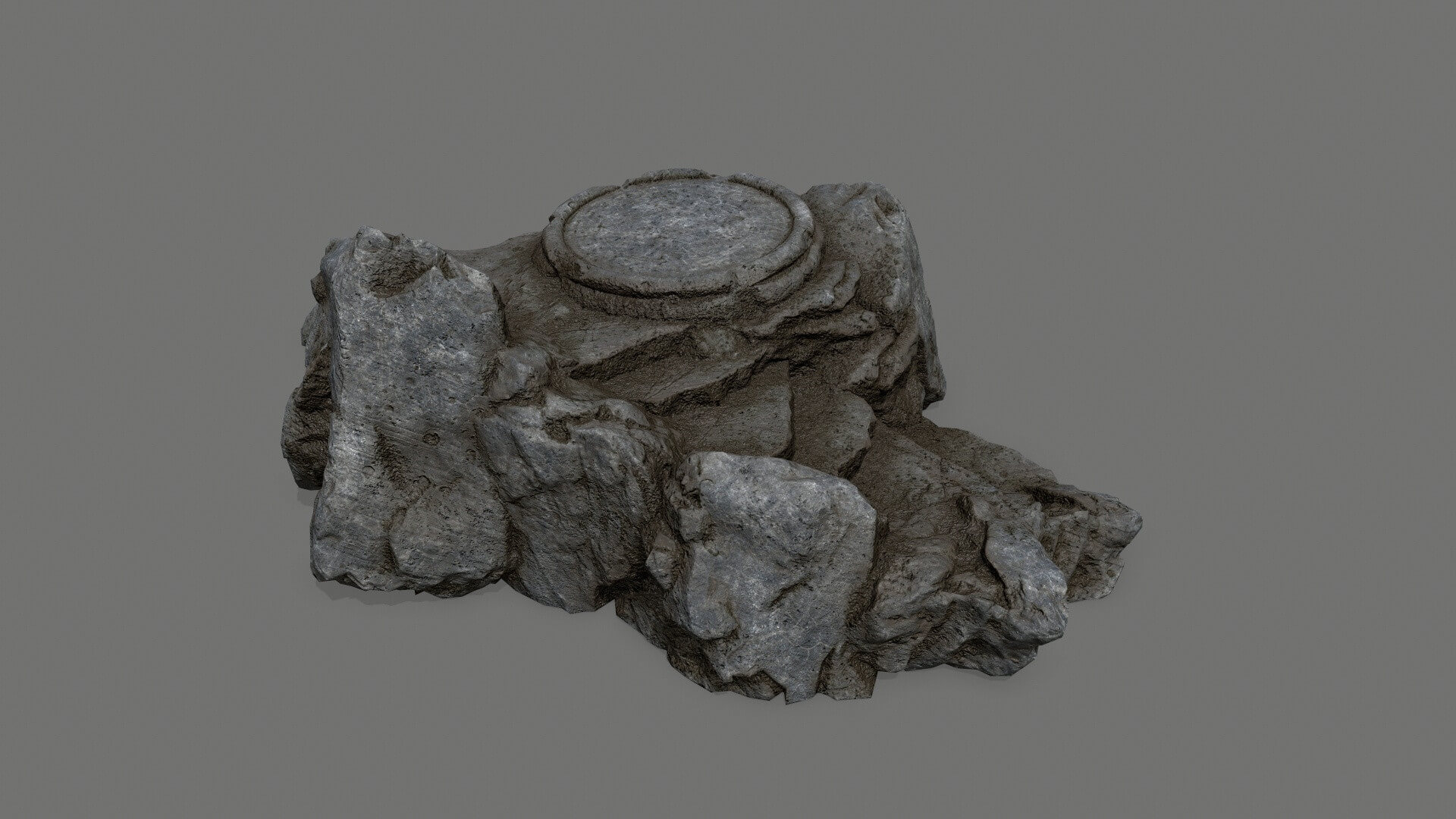 Ladder Ruin - 3D Model by Gizem Dilara Tek