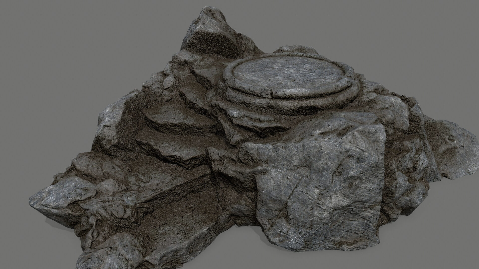 Ladder Ruin - 3D Model by Gizem Dilara Tek