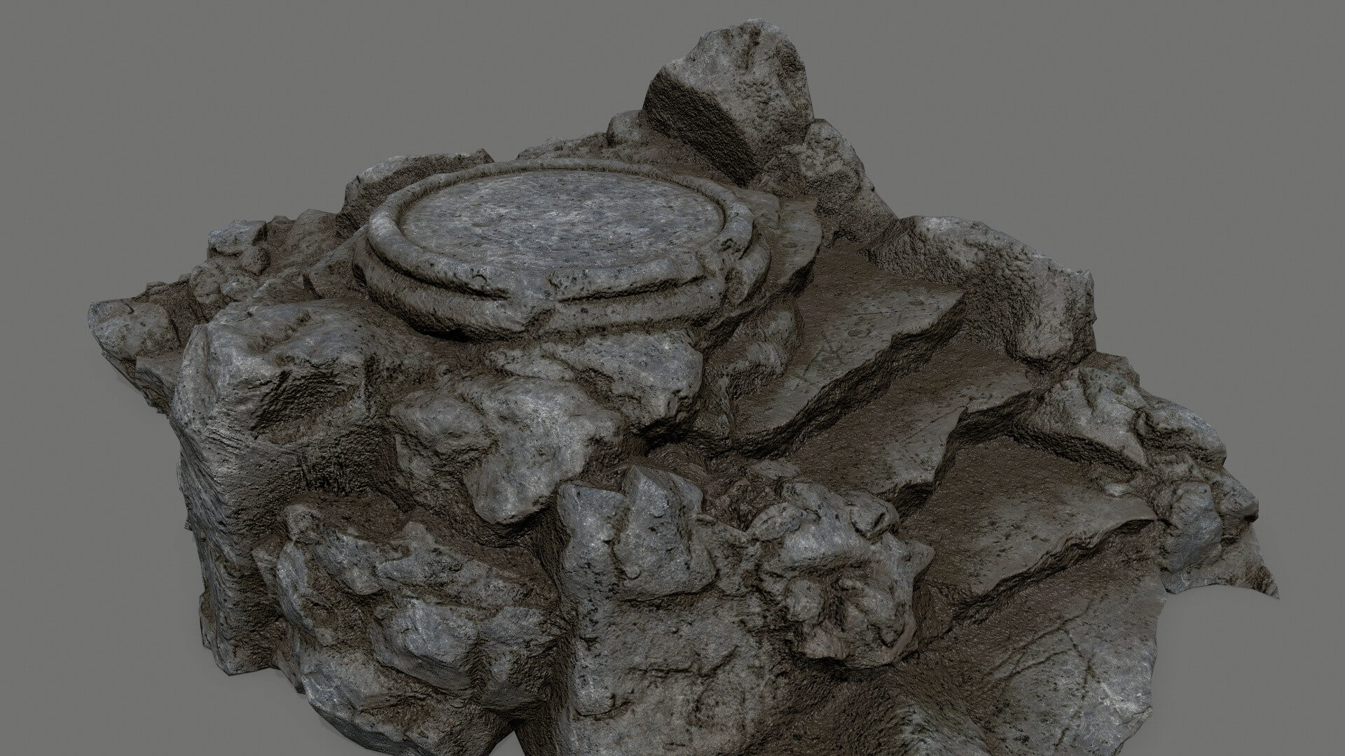 Ladder Ruin - 3D Model by Gizem Dilara Tek