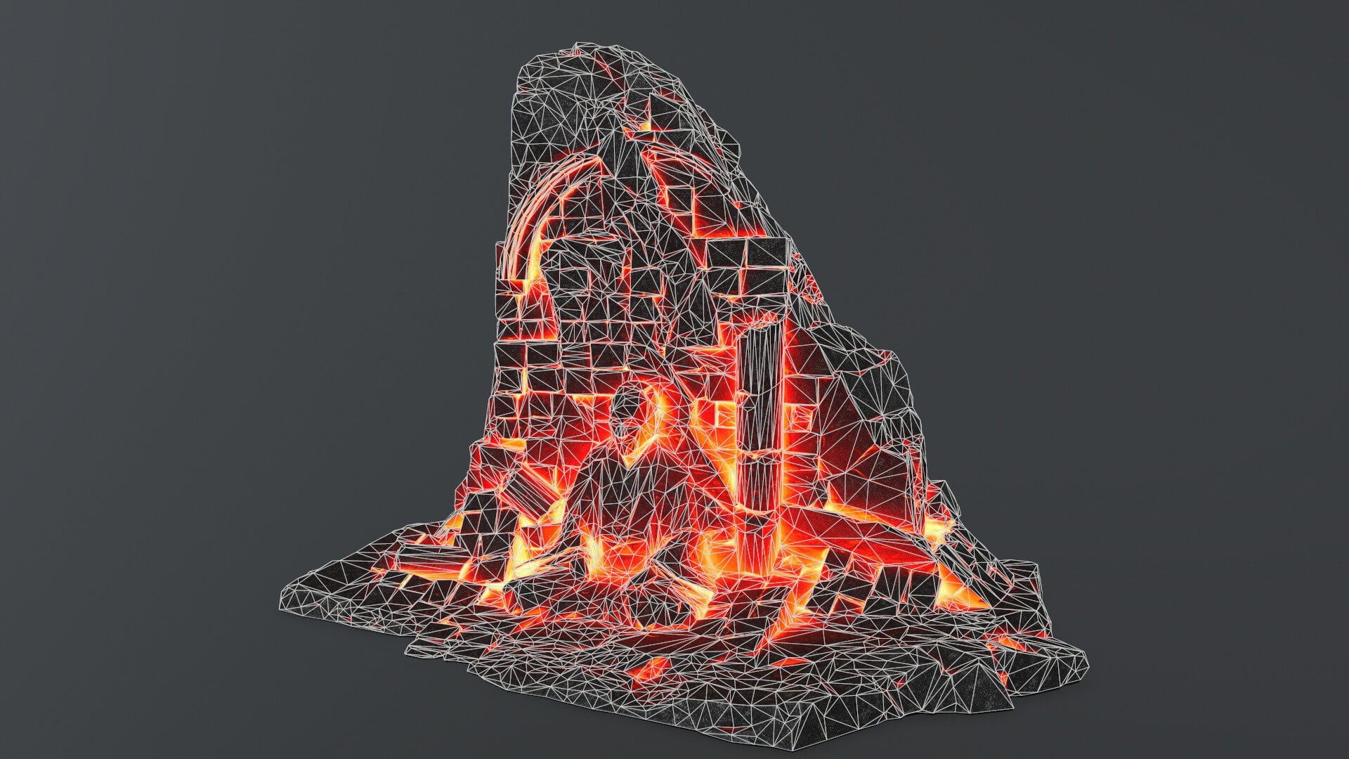 Lava Buddha Rock - 3D Model by Gizem Dilara Tek