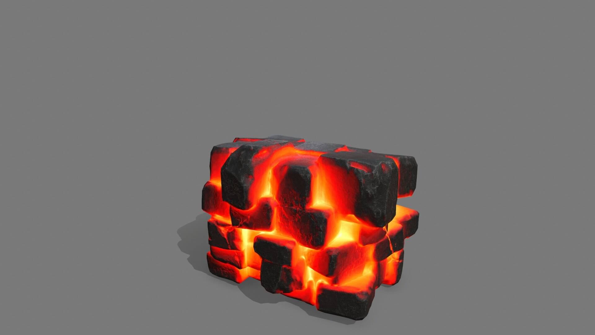 Lava Stone Set - 3D Model by Gizem Dilara Tek