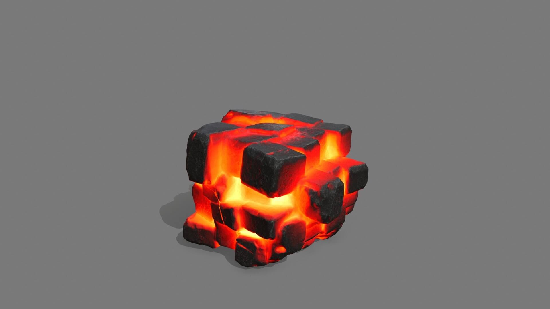 Lava Stone Set - 3D Model by Gizem Dilara Tek