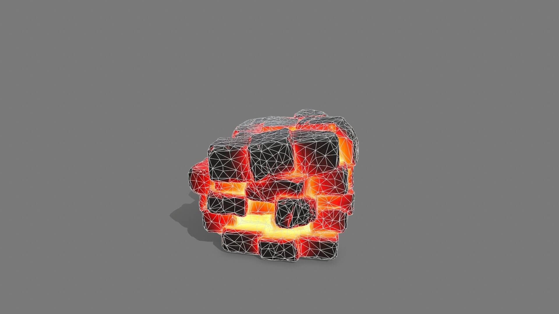 Lava Stone Set - 3D Model by Gizem Dilara Tek