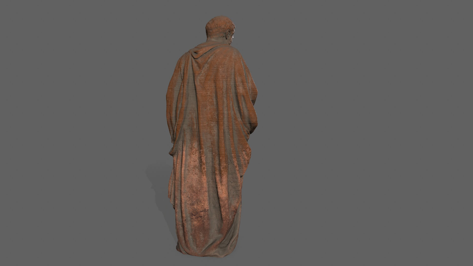 Old Man Statue - 3D Model by Gizem Dilara Tek