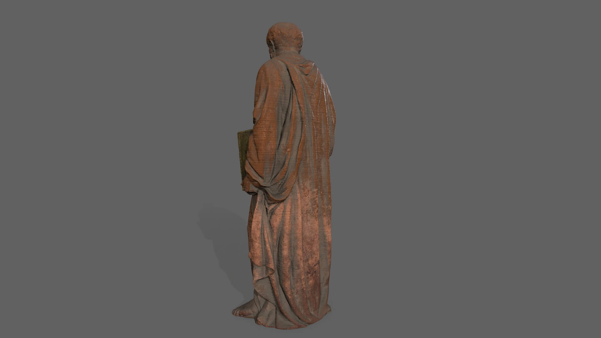 Old Man Statue - 3D Model by Gizem Dilara Tek