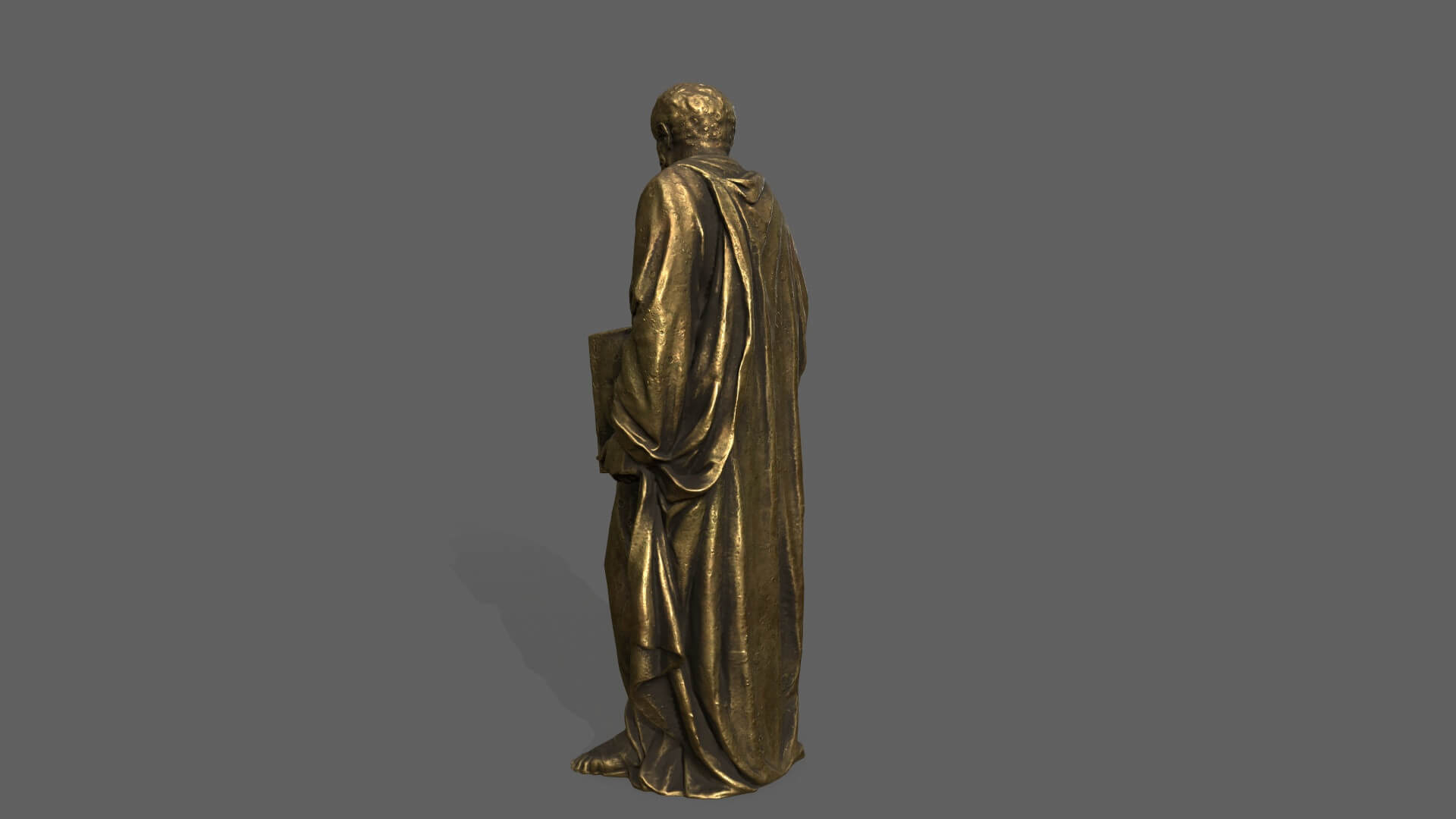 Old Man Statue - 3D Model by Gizem Dilara Tek