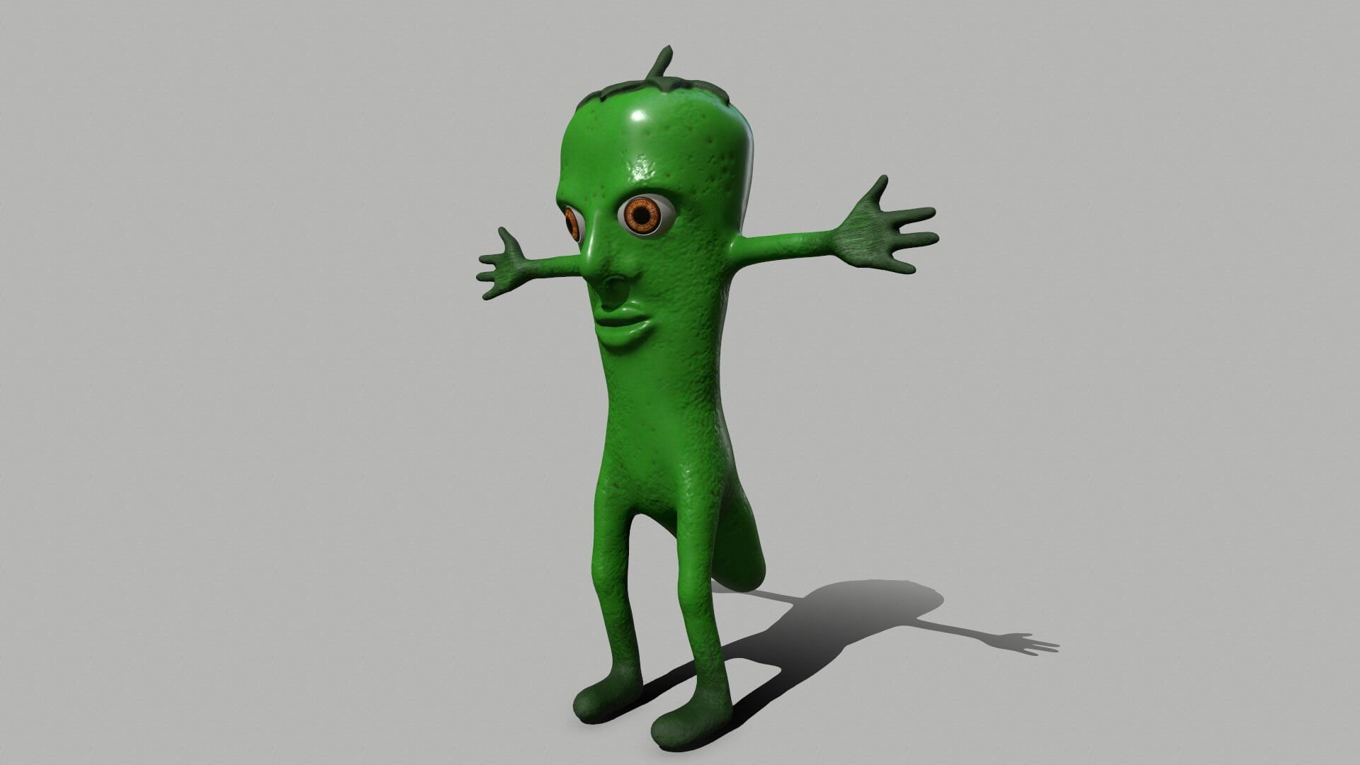 Pepper Cartoon Character - 3D Model by Gizem Dilara Tek