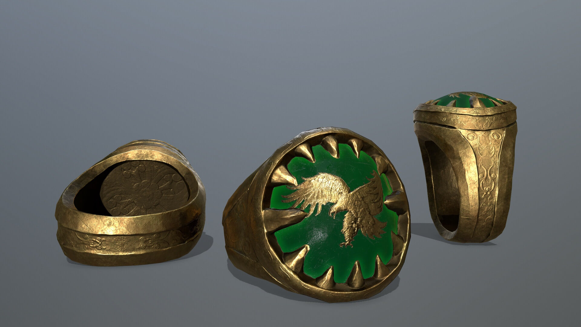 Power Ring 4 - 3D Model by Gizem Dilara Tek